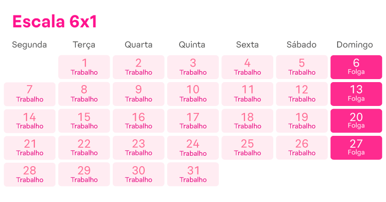 Escalas de trabalho: 4 tipos e regras da CLT